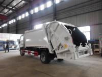 China Isuzu 600P 5m3 Rear Loader Garbage Truck 120hp 5cbm Refuse Compactor Waste Truck for sale