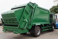 China 12m3 Howo Rear Loader Waste Compactor Truck 12cbm Garbage Collection Vehicle for sale