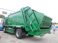 China 12m3 Howo Rear Loader Waste Compactor Truck 12cbm Garbage Collection Vehicle for sale
