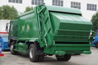 China 12m3 Howo Rear Loader Waste Compactor Truck 12cbm Garbage Collection Vehicle for sale