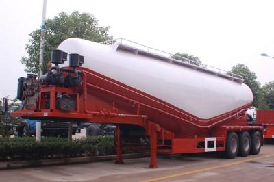 China 2 Axle 35cbm Cement Tanker Trailer for Dry Powder Flour Transport Bulk for sale