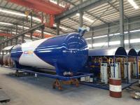 China 40m³ LPG Skid Station with 20-Ton Capacity and Cylinder Filling Machine for Propane Gas Distribution for sale