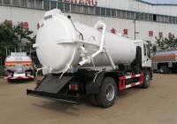 China ISUZU 10,000 Liter Sewage Vacuum Suction Truck with 190HP Engine for Municipal Cleaning for sale