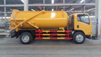 China ISUZU 10,000 Liter Sewage Vacuum Suction Truck with 190HP Engine for Municipal Cleaning for sale