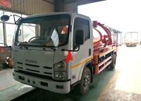 China ISUZU 4 Ton Vacuum Suction Truck 4000L Sewage Tanker for City Sewer Cleaning for sale