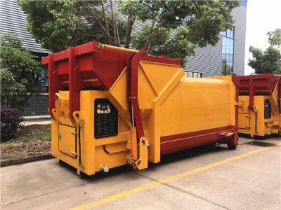 China 10-15 CBM Mobile Garbage Compactor Station with 35-Ton Compression Force and 0.75-0.8 T/m³ Density for Urban Waste Management for sale
