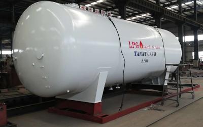 China Custom LPG Propane Storage Tank 50m3 20Ton for Gas Cylinder Filling Plant Setup for sale