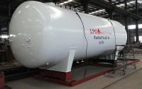 China 100 CBM Propane Butane Gas Bullet Storage Tank 1.77 MPa for Gas Station for sale