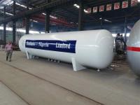 China Horizontal LPG Bullet Storage Tank 100 CBM 50 Ton for Bottling Plants for sale