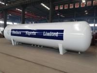China Horizontal LPG Bullet Storage Tank 100 CBM 50 Ton for Bottling Plants for sale
