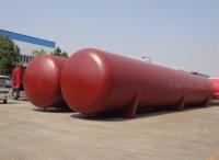 China Above Ground LPG Storage Tank 200 CBM 100 Ton for Propane Gas Depot Setup for sale