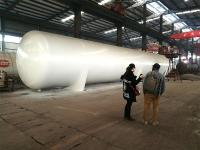 China Above Ground LPG Storage Tank 200 CBM 100 Ton for Propane Gas Depot Setup for sale