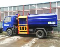 China Full Automatic 5CBM Hydraulic Control Waste Collection Truck with 95HP Diesel Engine for Municipal Garbage Transport for sale