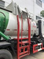 China Dongfeng 10CBM Hydraulic Cylinder Shape Garbage Truck Diesel Engine 270HP Waste Collection for sale