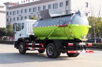 China Dongfeng 10CBM Hydraulic Cylinder Shape Garbage Truck Diesel Engine 270HP Waste Collection for sale