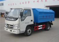 China Forland 3m3 Hooklift Garbage Truck 2 Tons Hydraulic Arm Waste Collection Vehicle for sale