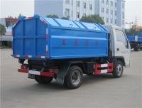 China Forland 3m3 Hooklift Garbage Truck 2 Tons Hydraulic Arm Waste Collection Vehicle for sale