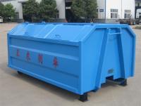 China Dongfeng 5cbm 4ton Hooklift Garbage Truck Hydraulic Pull Arm Waste Container for sale