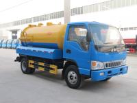 China Jurop & BP Pump Mini Vacuum Suction Truck with Jetting Tank - 3CBM Capacity, 88kW Diesel Engine, JAC Chassis for sale