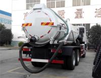 China 6x6 Full Drive Off Road Sewage Cleaning Truck 12000L Sinotruk HOWO Vacuum Tanker for sale