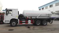 China 6x6 Full Drive Off Road Sewage Cleaning Truck 12000L Sinotruk HOWO Vacuum Tanker for sale