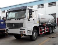 China 6x6 Full Drive Off Road Sewage Cleaning Truck 12000L Sinotruk HOWO Vacuum Tanker for sale