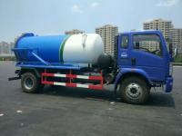 China 8 CBM Vacuum Sewage Drainage Truck with 60 Meter Pipe Nozzle Dongfeng Chassis for sale