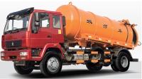 China 8 CBM Vacuum Sewage Drainage Truck with 60 Meter Pipe Nozzle Dongfeng Chassis for sale