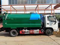 China Foton Forland 5000L Sewage Suction Truck 2000L High Pressure Water Tank Euro 3 Diesel for sale