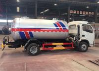 China Dongfeng 2 Ton LPG Road Tank Truck for Propane Butane Bulk Transfer 5000L for sale