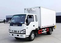 China ISUZU 4×2 Refrigerated Van Truck 3-5 Tons Capacity with 5000kg Loading Weight and -18°C Temperature Range for sale