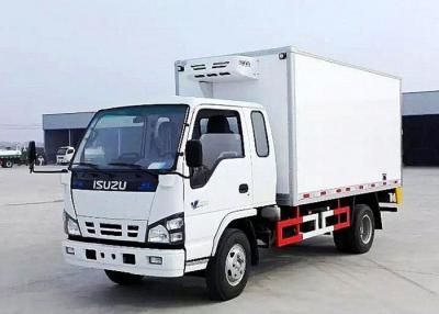 China ISUZU 4×2 Refrigerated Van Truck 3-5 Tons Capacity with 5000kg Loading Weight and -18°C Temperature Range for sale