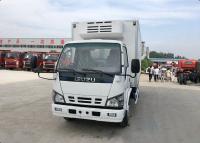 China ISUZU 4×2 Refrigerated Van Truck 3-5 Tons Capacity with 5000kg Loading Weight and -18°C Temperature Range for sale