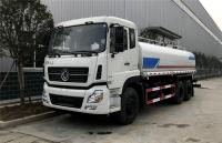 China Dongfeng 20000 Liters Carbon Steel Water Tank Truck with 210 HP Engine for Road Cleaning for sale