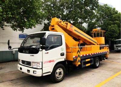 China Dongfeng 20m Aerial Platform Truck with 200kg Load Capacity and 90km/h Speed | High Altitude Work Platform for sale