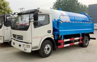 China Dongfeng 3-5 CBM High Pressure Jetting Sewage Suction Truck Sewer Cleaning 120HP for sale