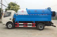 China Dongfeng 3-5 CBM High Pressure Jetting Sewage Suction Truck Sewer Cleaning 120HP for sale