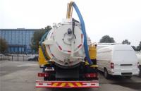 China Dongfeng 4,000L High Pressure Water Tank Sewage Vacuum Suction Truck 5,000L Waste Tank for sale
