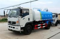 China Dongfeng 4x2 Water Tanker Truck 170HP 11000L Capacity Q235 Carbon Steel Construction for sale