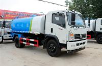 China Dongfeng 4x2 Water Tanker Truck 170HP 11000L Capacity Q235 Carbon Steel Construction for sale