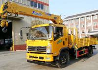 China 6.3 Ton Truck Mounted Telescopic Crane 10 Wheels Heavy Duty Construction Machine for sale
