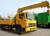 China 6.3 Ton Truck Mounted Telescopic Crane 10 Wheels Heavy Duty Construction Machine for sale
