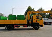 China 6.3 Ton Truck Mounted Telescopic Crane 10 Wheels Heavy Duty Construction Machine for sale