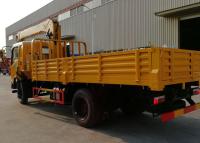 China 6.3 Ton Truck Mounted Telescopic Crane 10 Wheels Heavy Duty Construction Machine for sale