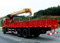 China Dongfeng 10Ton Hoisting Truck with XCMG 4-Arm Telescopic Boom Crane 10000kg Capacity for sale