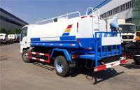 China 5000 Liter Water Bowser Tank Truck with 28M Water Cannon and 14M Sprinkler Width for Clean Water Transport for sale