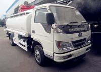 China Forland 5cbm Fuel Oil Dispenser Tank Truck 4x2 Petrol Diesel Refueling 5990mm for sale