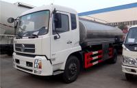 China Dongfeng 4x2 10000L Stainless Steel Insulated Milk Delivery Truck with 80mm PU Foam for sale