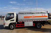 China JAC 4x2 5000 Liters Mobile Oil Dispenser Truck with 95KW Engine for Diesel Fuel Refueling for sale