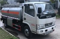 China Dongfeng 6000L Fuel Refueling Truck Carbon Steel Tank with Oil Pump and Filling Gun for sale